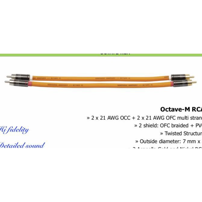 Jual Kabel Rca Harmonic Harmony Octave 2 Meter | Shopee Indonesia