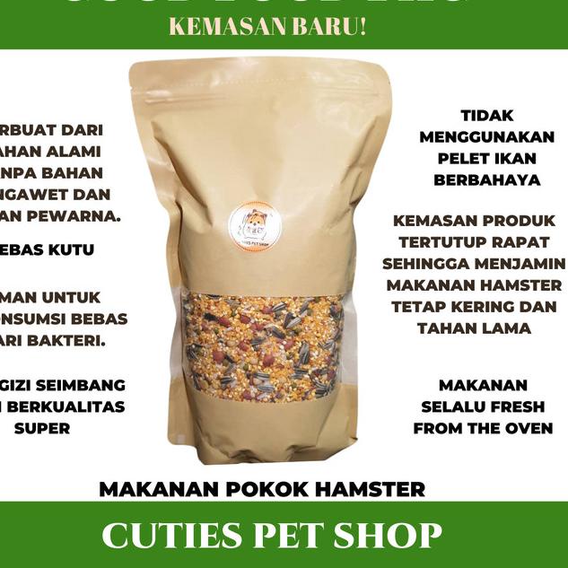 Jual Makanan hamster good food 1kg (9 komposisi) | Shopee Indonesia