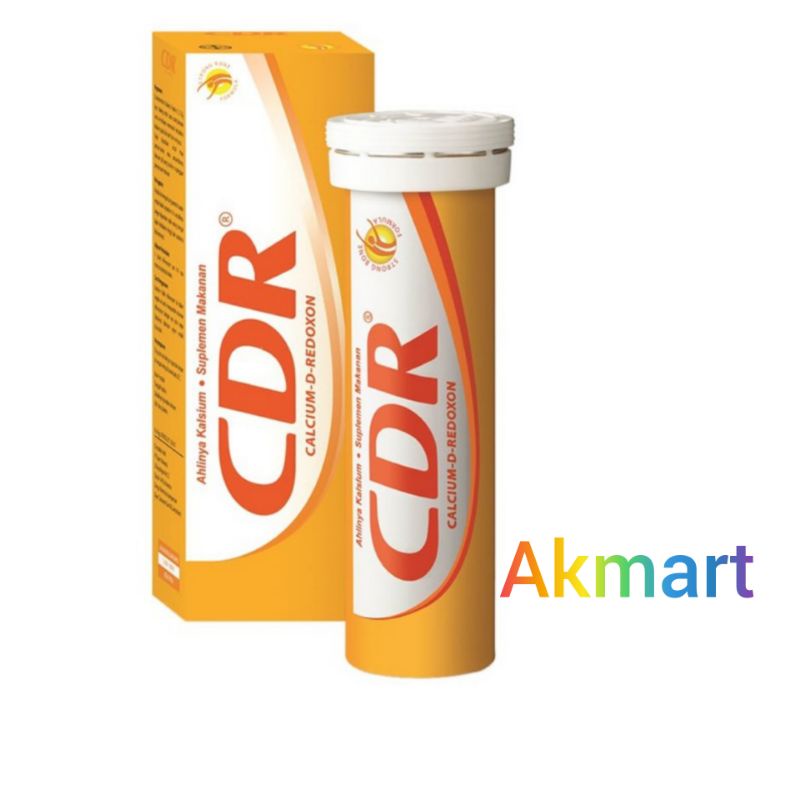 Jual CDR Calcium D Redoxon Isi 10 Tablet - vitamin c d b6 kalsium Rasa ...