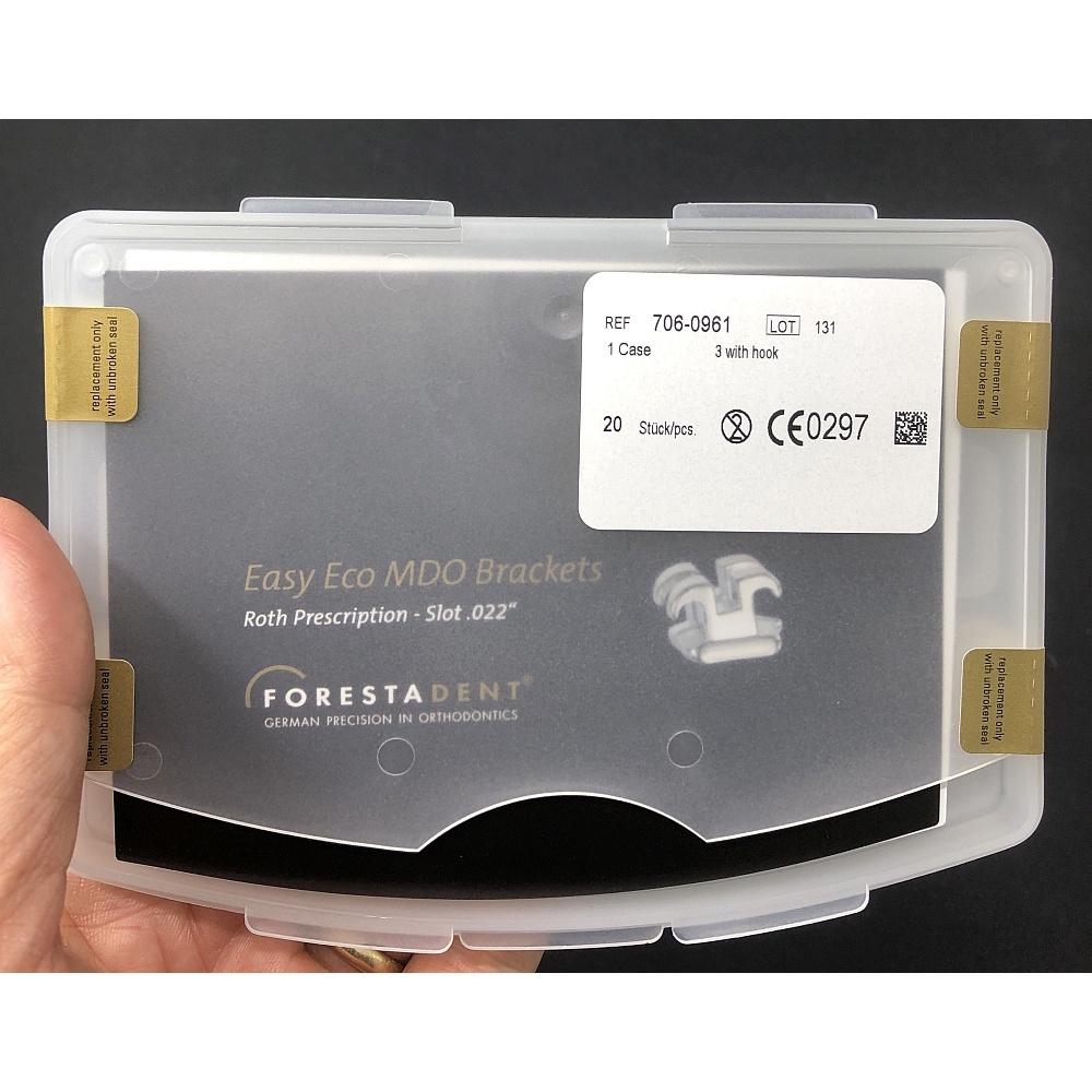 Jual FORESTADENT EASY ECO MDO BRACKET/ Bracket ortho dental Behel gigi ...