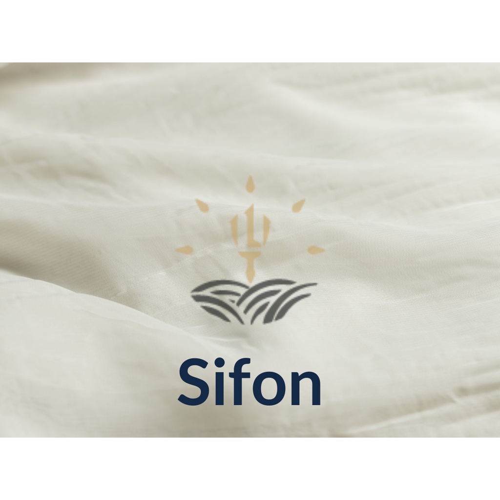 Jual Bahan Kain Double Hycon Hicon Sifon Chiffon per 0.5 m Lebar 115 cm ...