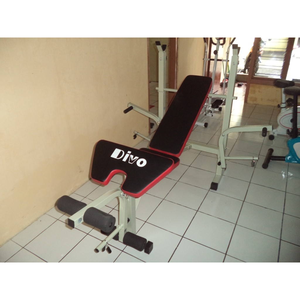 Jual alat fitness bench press beban 40 kg | Shopee Indonesia