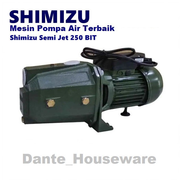 Jual POMPA AIR SHIMIZU SEMI JET 250T BIT POMPA AIR LISTRIK SEMI JET 250 BIT | Shopee Indonesia
