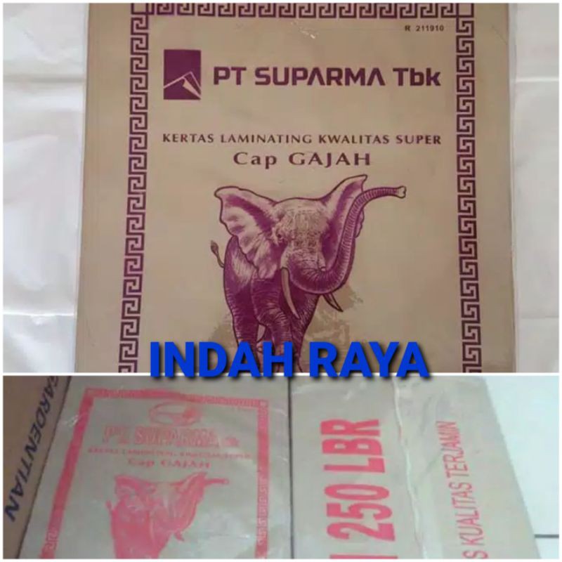 Jual KERTAS NASI cap GAJAH PING & UNGU @ 250 lembar | Shopee Indonesia