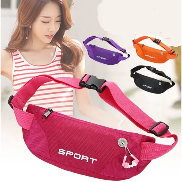 Jual Tas Pinggang Jogging lari olahraga Running Waterproof Outdoor J162 ...