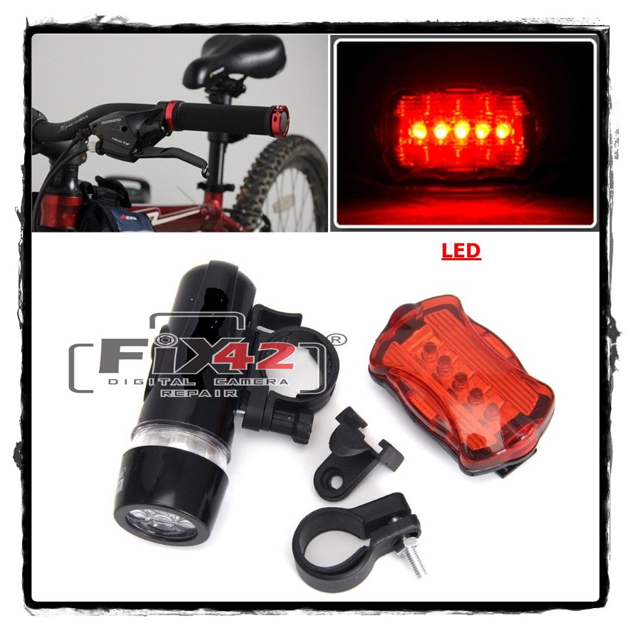 Jual Lampu Sepeda LED Depan Belakang Terang | Shopee Indonesia