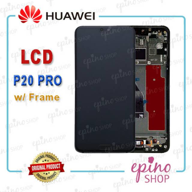 Jual Huawei P20 Pro LCD Touchscreen + Frame Original Hitam | Shopee ...