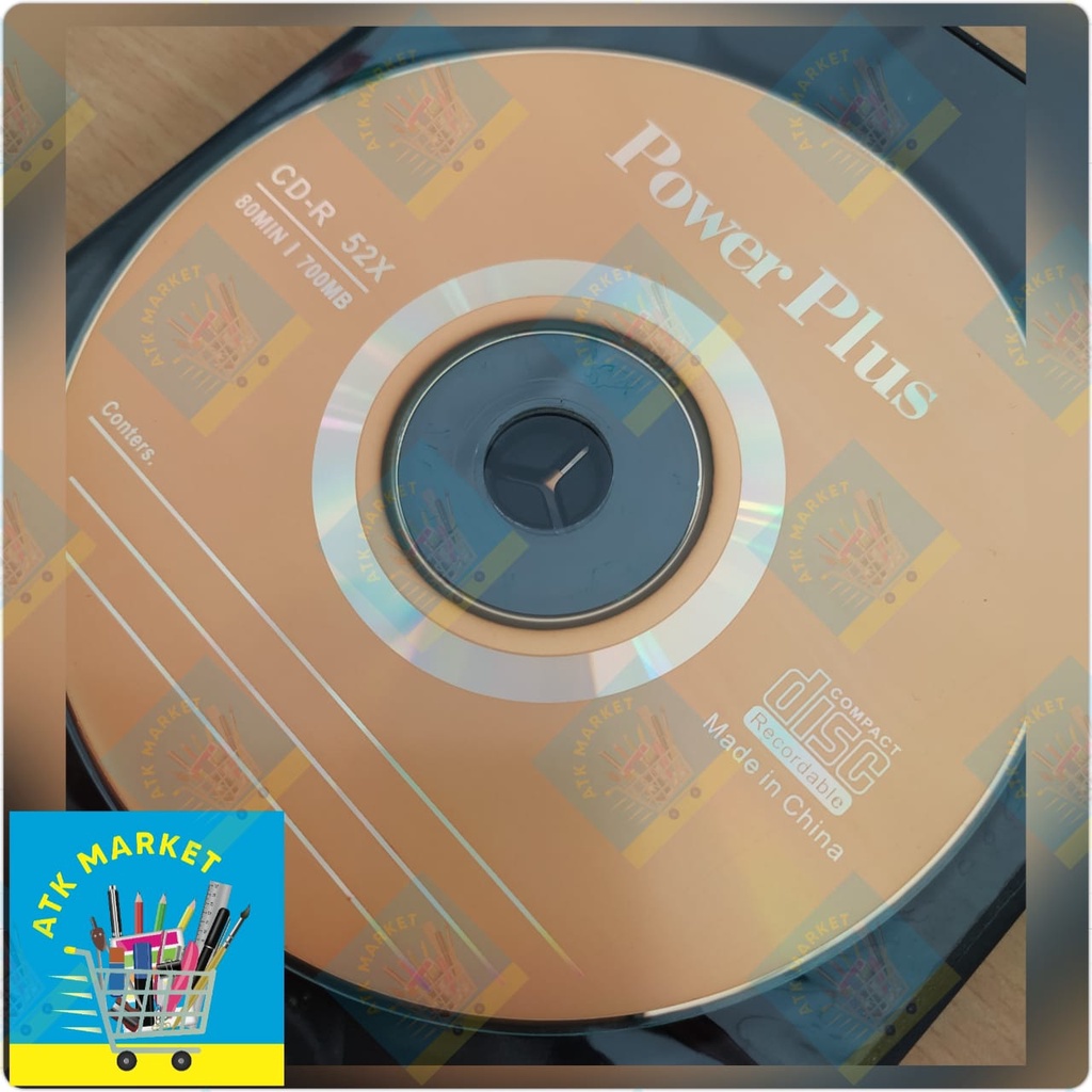 Jual CD-R / CD R / CD Power Plus® Asli | Shopee Indonesia