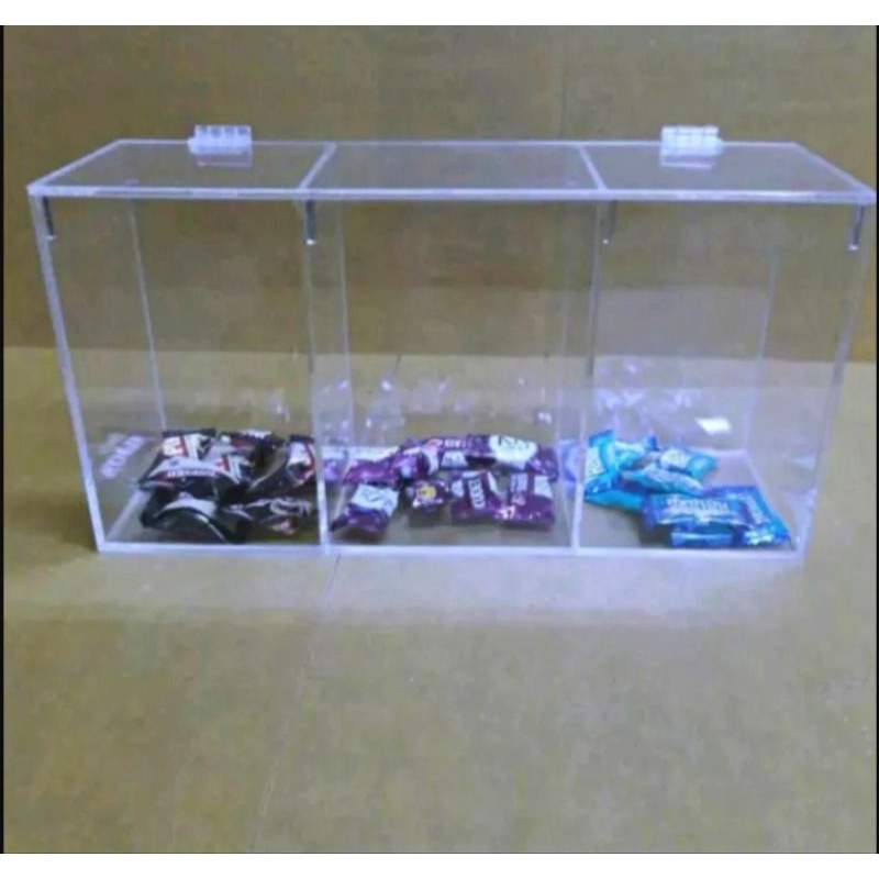 Jual tempat wadah permen kotak serbaguna 3 kotak | Shopee Indonesia