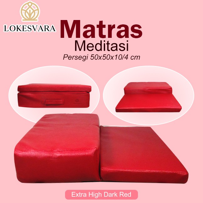 Jual Matras/Bantal/Alas Meditasi (Bantal Doa) Persegi Extra High ...