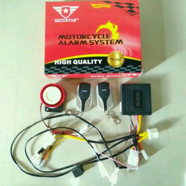 Jual Alarm Secustar PNP di Honda Supra X 125 new fi, Sonic Dan Supra ...