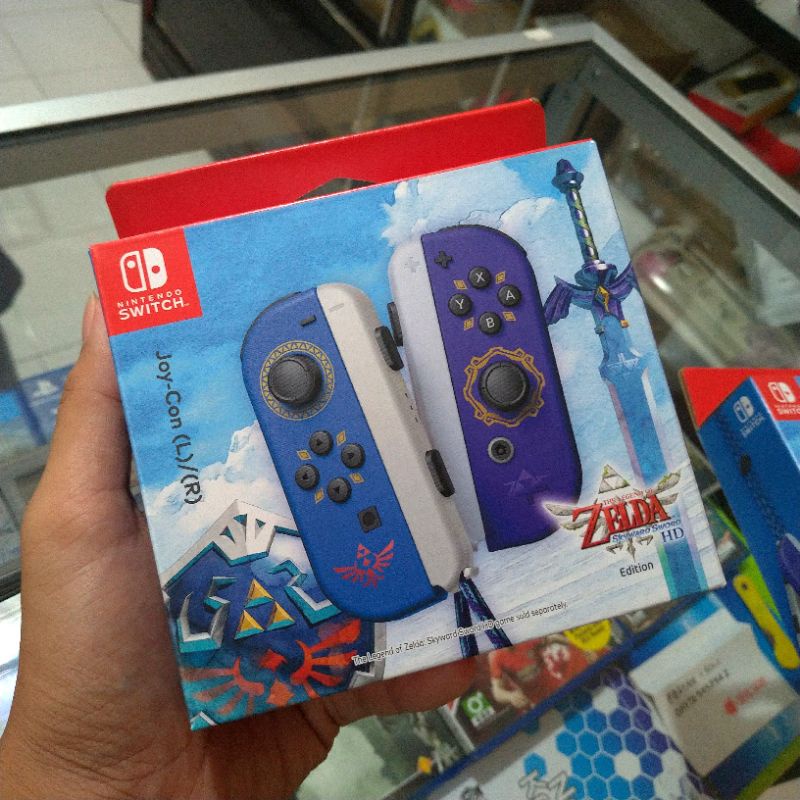 Jual JOYCON JOY CON ZELDA SKYWARD SWORD LIMITED EDITION | Shopee Indonesia