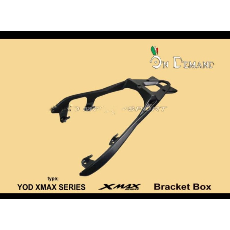 Jual BREKET BOX XMAX 250 CC ALUMUNIUM IMPORT ONDEMAND/BRACKET BOX MOTOR ...