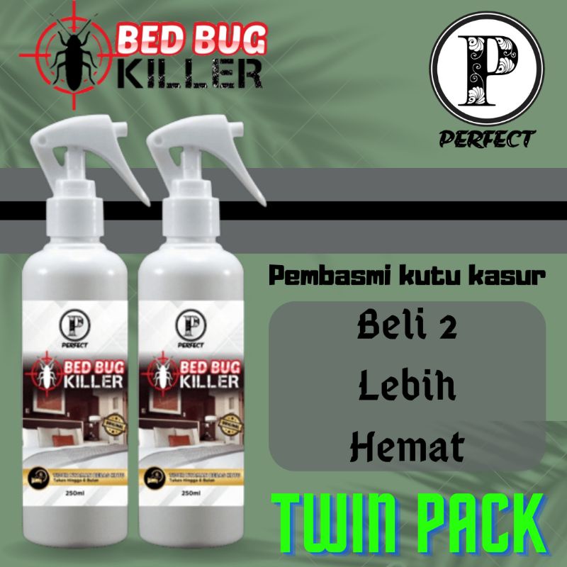 Jual Perfect Bed Bug Killer Pembasmi Kutu Kasur Twin Pack 250ML ...