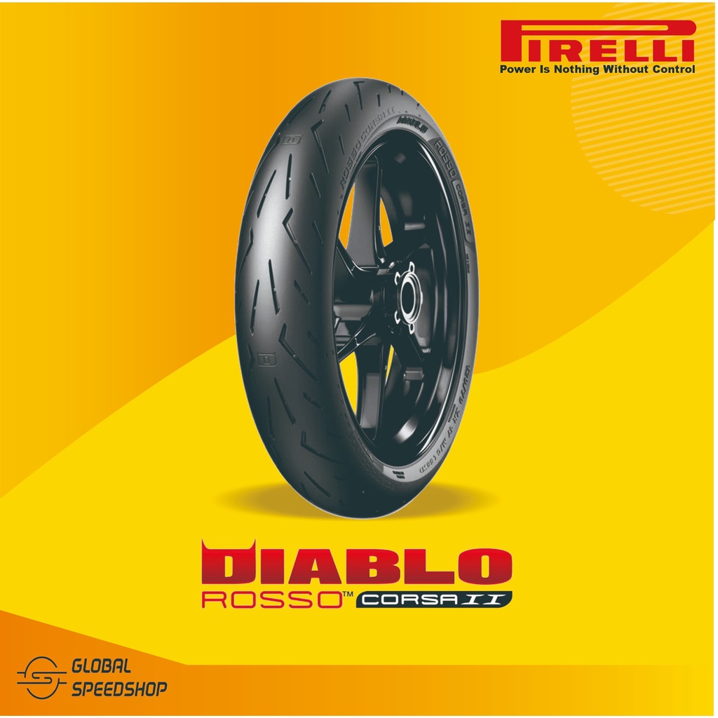 Jual Ban Pirelli Diablo Rosso Corsa II 110/70 Ring 17 R Soft Compound | Shopee Indonesia
