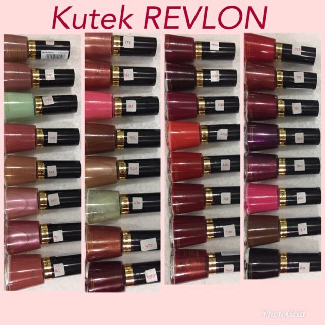 Jual 1PC REVLON NAIL POLISH/KUTEK @ MJ | Shopee Indonesia
