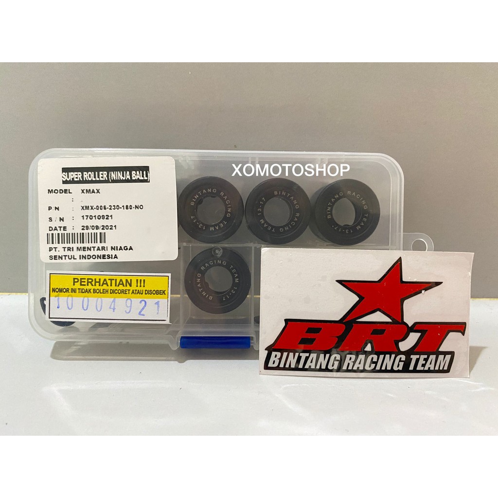 Jual ROLLER NINJA BALL BRT XMAX X-MAX 250 CC | Shopee Indonesia