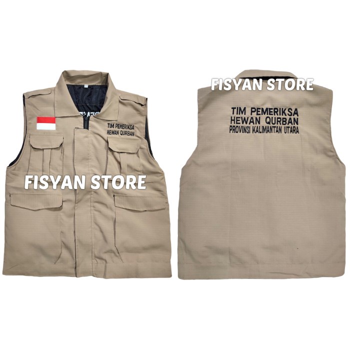 Jual Rompi Tim Pemeriksa Qurban | Rompi Panitia Qurban | Rompi Qurban ...
