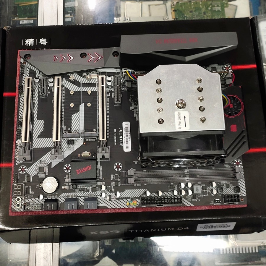 Jual Motherboard X99 Titanuim D4 Xeon 12Core E5 2670v3 DDR4 64GB 32GB ...
