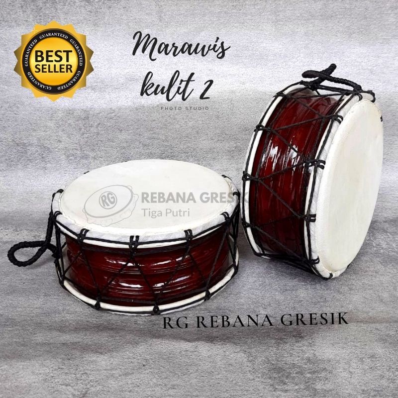 Jual Marawis kulit 2 marawisan marawis rebana hadroh | Shopee Indonesia