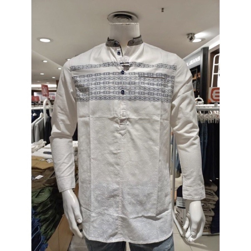 Jual Baju koko pria lengan panjang brand Emba Original (M-XL) | Shopee ...