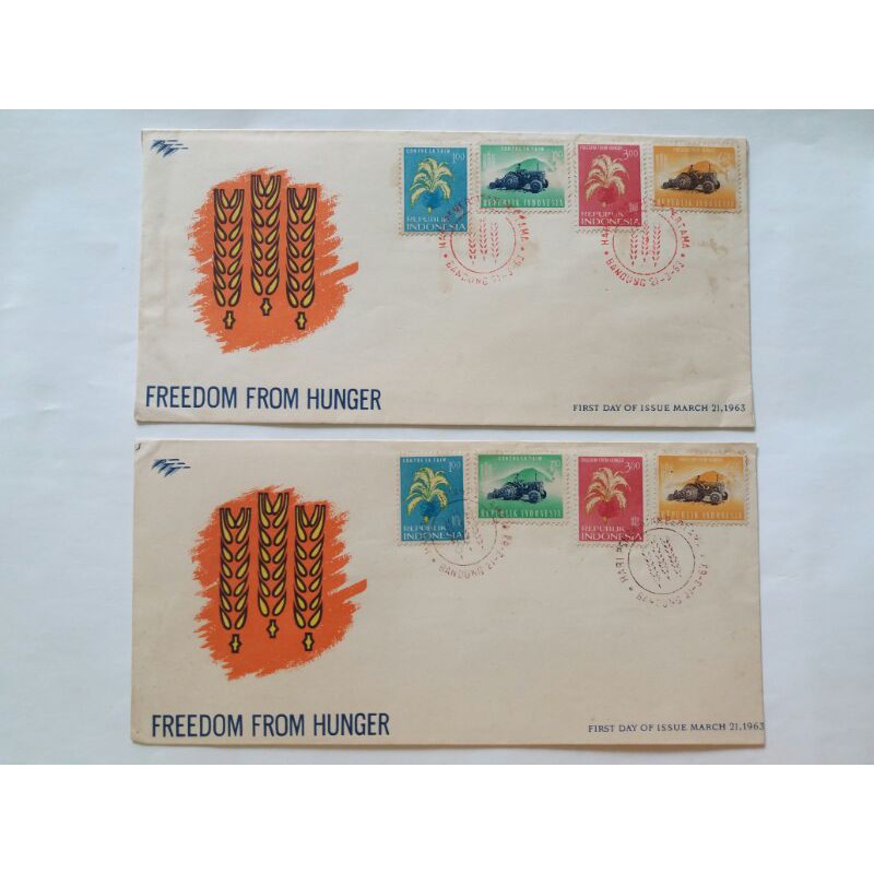 Jual SHP Sampul Hari Pertama Freedom From Hunger Campaign, 21 Maret ...