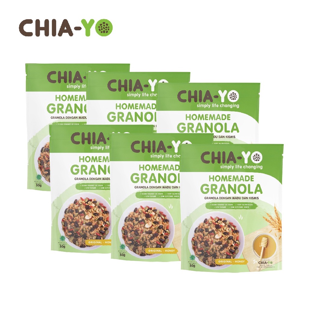 Jual Chiayo 6 Granola Original 50gr | Shopee Indonesia