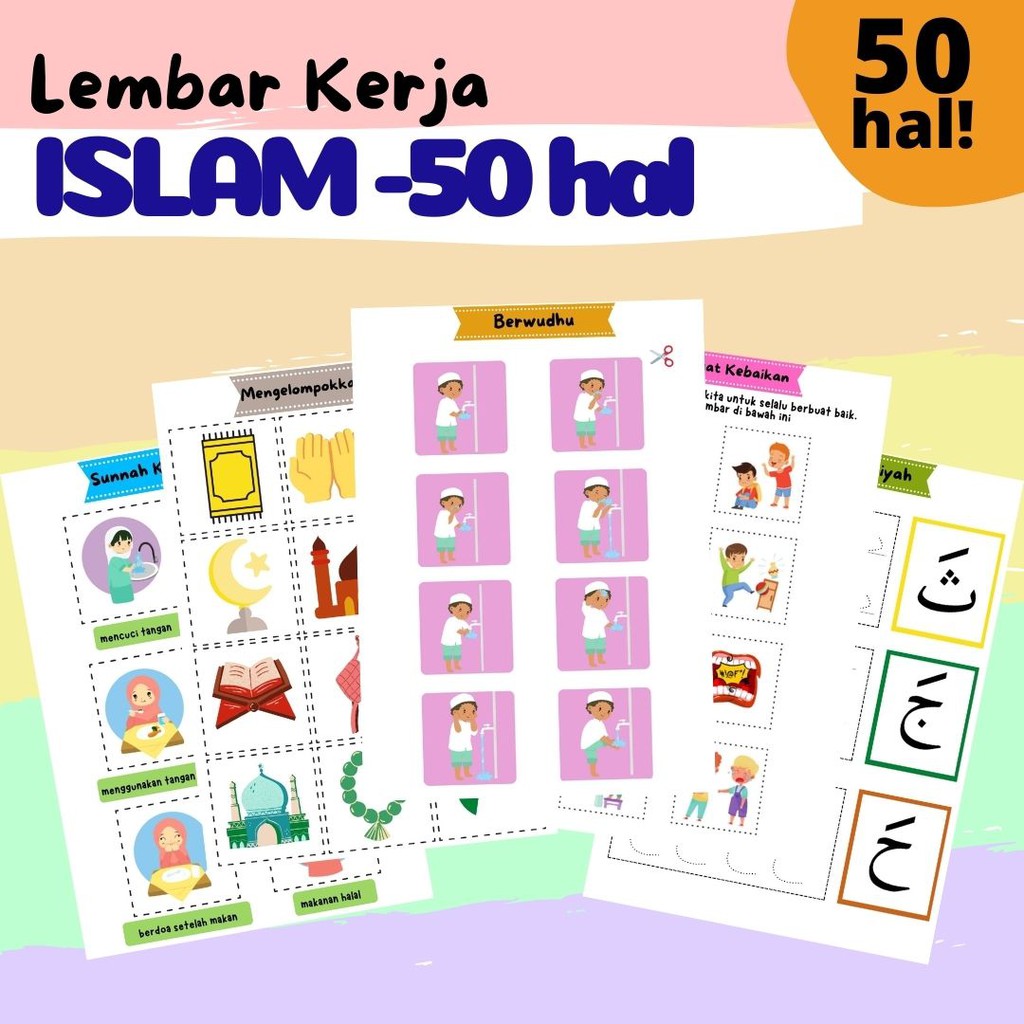 Jual WORKSHEET ANAK 2 3 4 5 6 tahun Lembar Kerja ANGKA MATEMATIKA ...