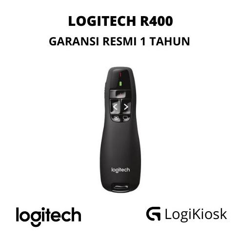 Jual LOGITECH R400 Laser Pointer Wireless Presenter - GARANSI RESMI 1 ...
