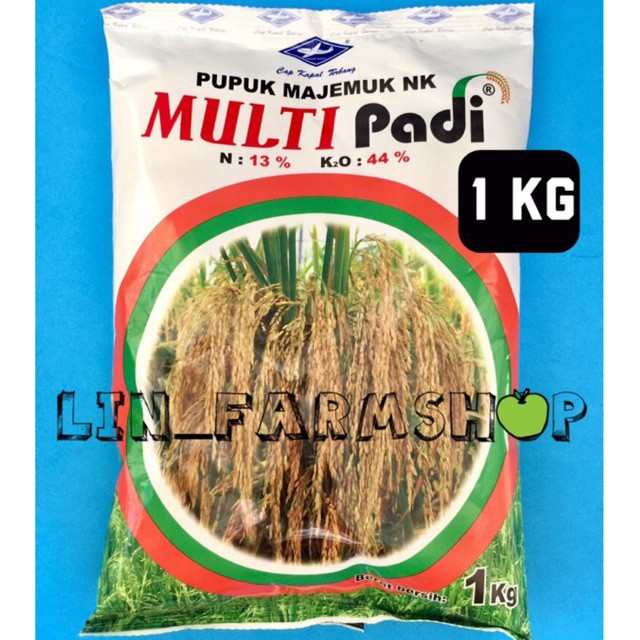 Jual PUPUK MAJEMUK MULTI PADI 1 KG / PUPUK MULTIPADI 1 KG / MULTU PADI ...
