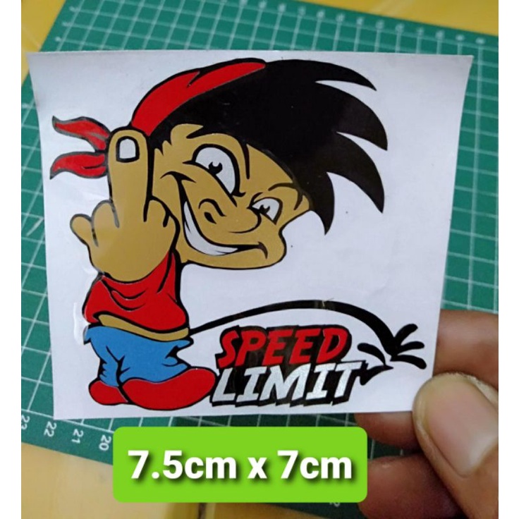 Jual Stiker lucu sticker motor setiker cutting tumpuk edisi gambar ...