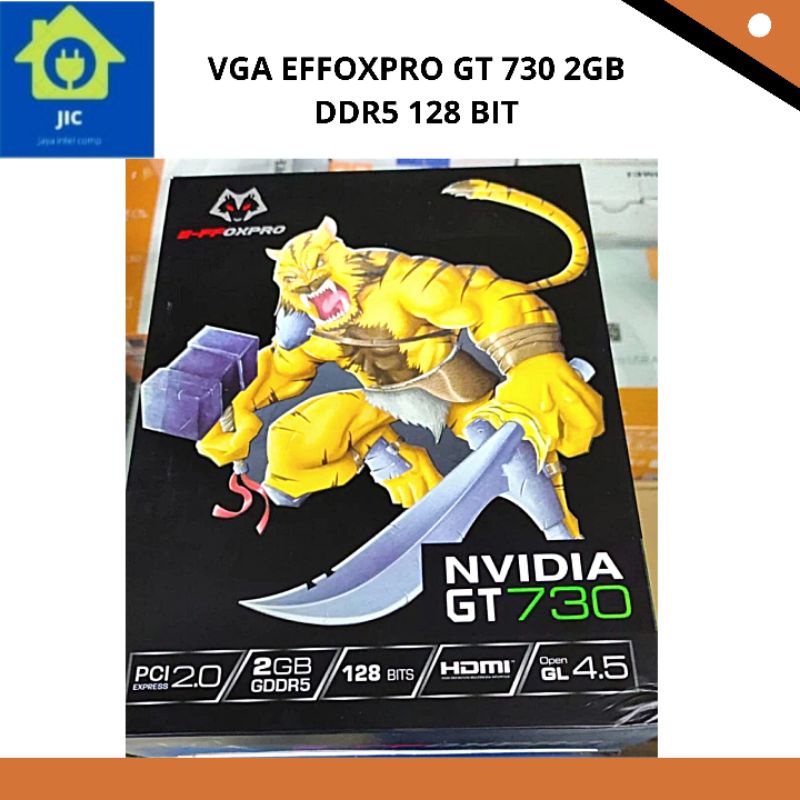 Jual VGA EFFOXPRO GT 730 2GB DDR5 128 BIT | Shopee Indonesia