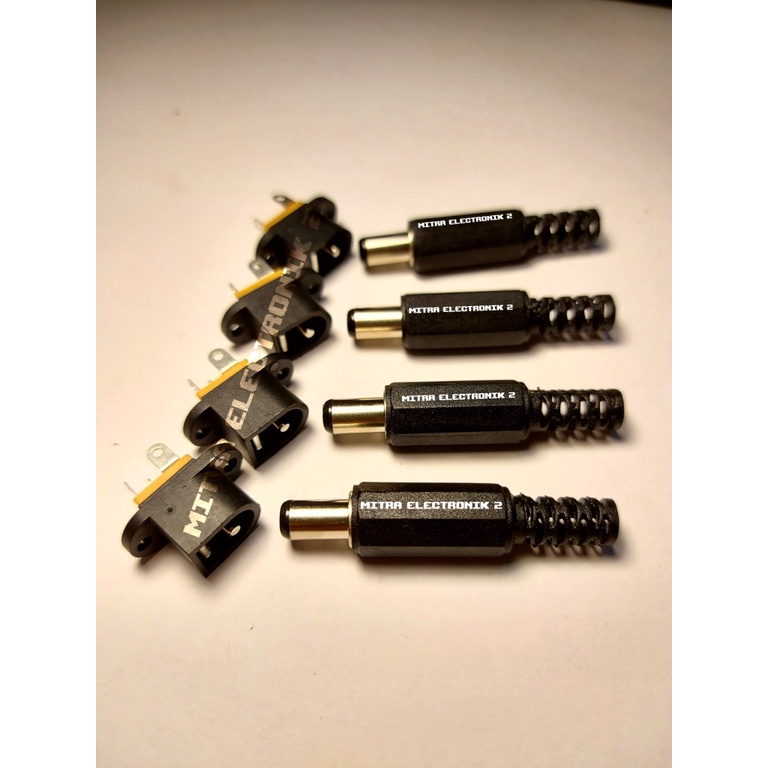 Jual JACK DC MALE FEMALE SOKET DC 12V | Shopee Indonesia