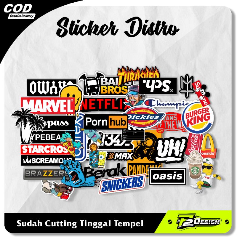 Jual STIKER BRAND DISTRO / STIKER TUMBLER LAPTOP KOPER HELM | Shopee ...