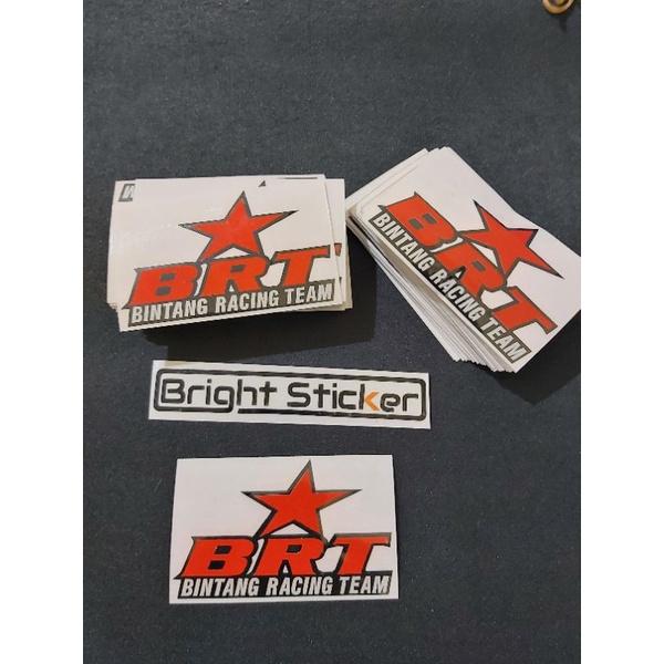 Jual STICKER BRT BINTANG RACING TEAM CUTTING | Shopee Indonesia