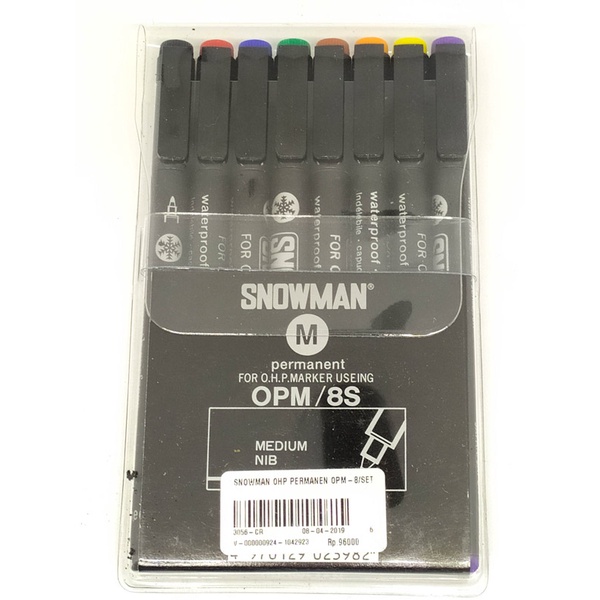 Jual Snowman Ohp Permanen Opm-8/Set | Shopee Indonesia