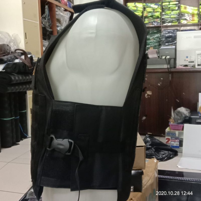 Jual Rompi motor|Rompi angin|Rompi bodyvest TNI AL hitam|Rompi tactical ...