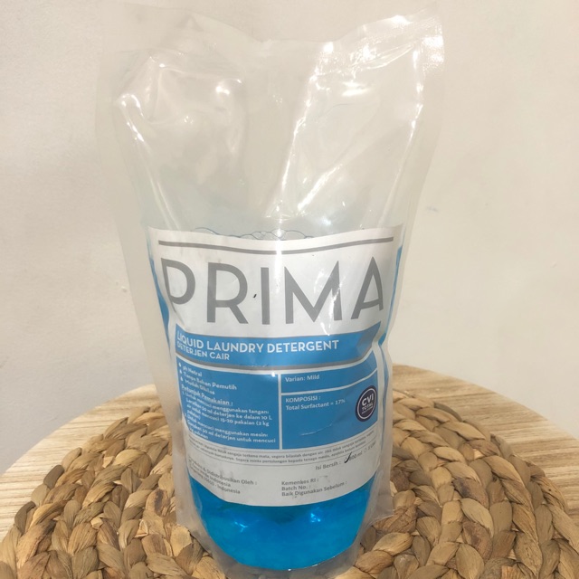 Jual Prima Liquid Laundry Detergent (Pouch 800ml) | Shopee Indonesia