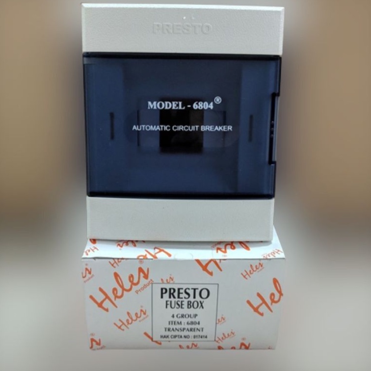 Jual BOX MCB presto 4 group merk presto | Shopee Indonesia