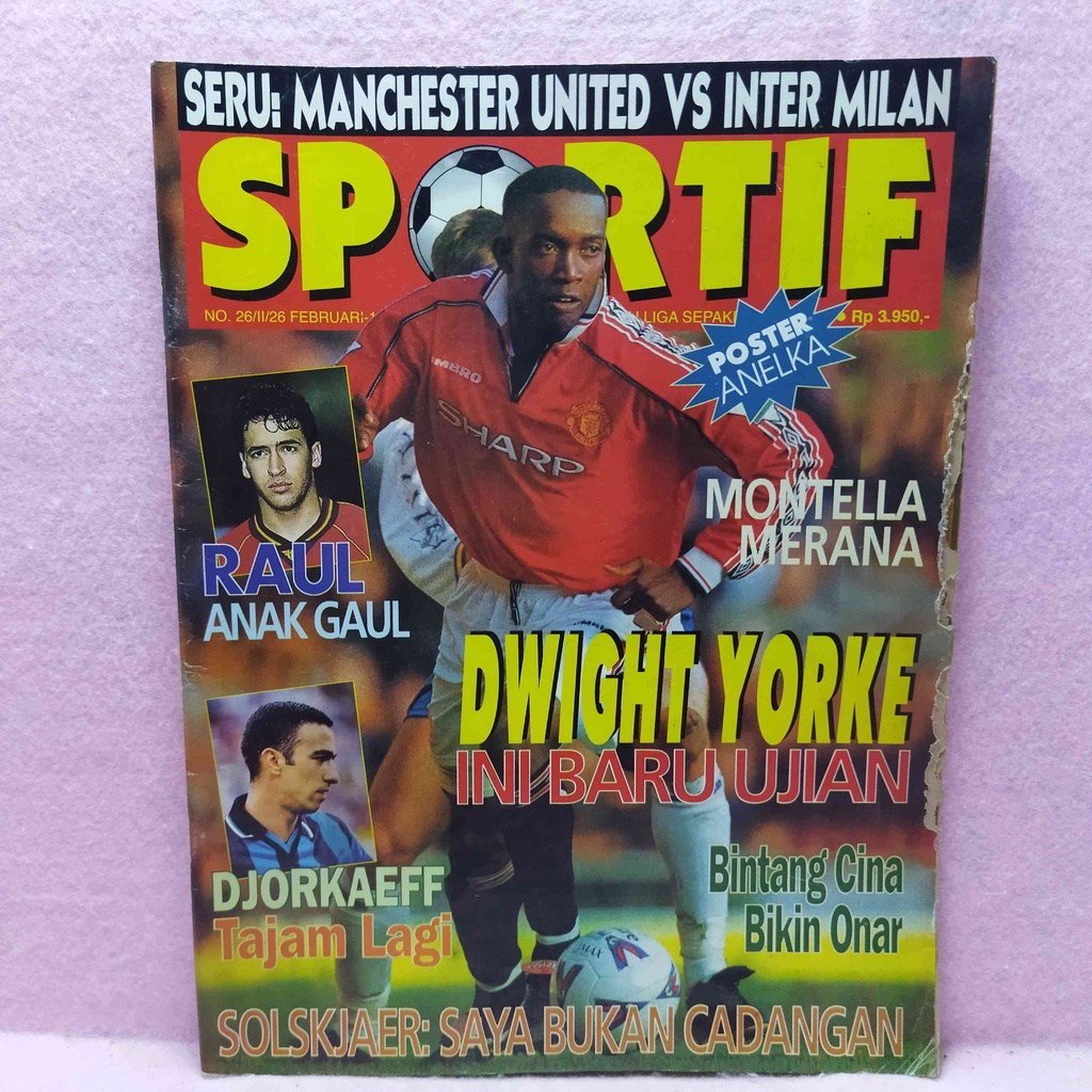 Jual Majalah Sportif no 26 - tahun II edisi 26 Februari 1999 | Shopee ...