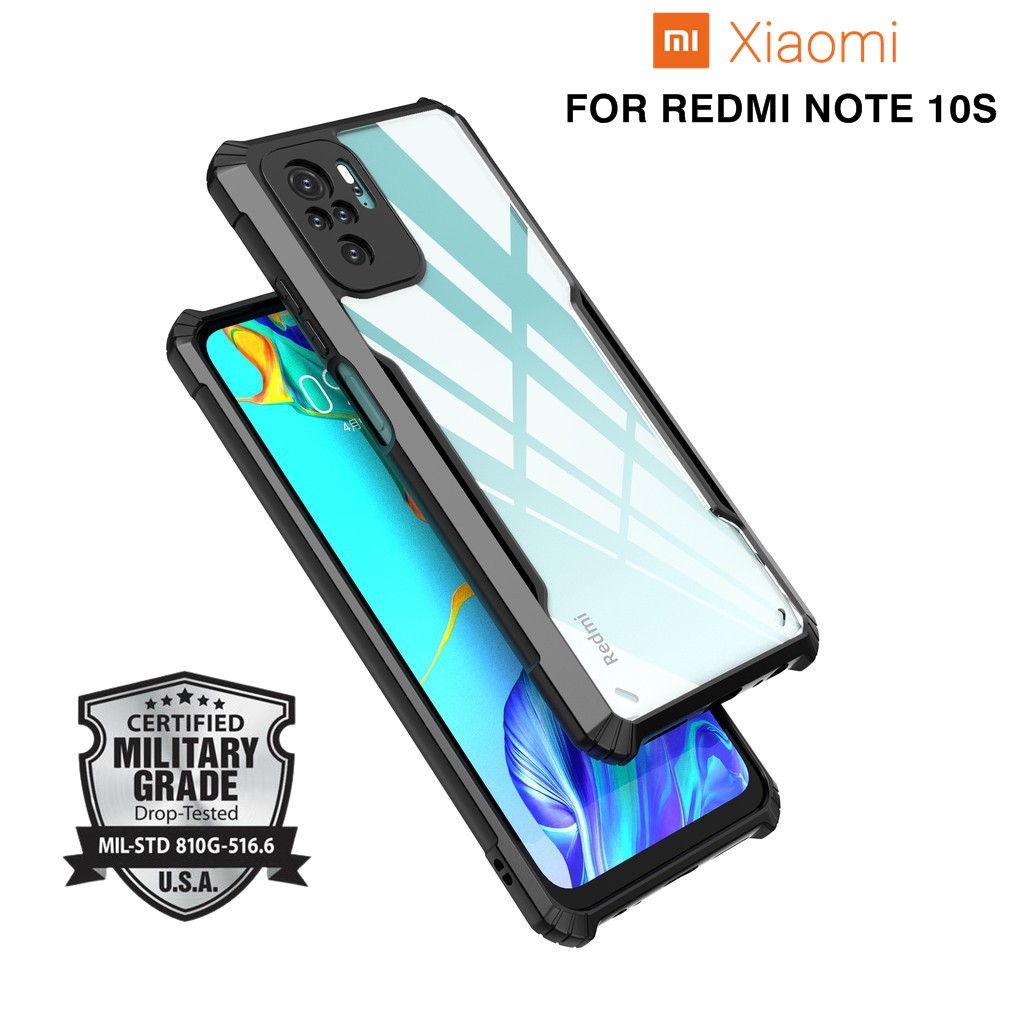 Jual Case Xiaomi Redmi Note 10s Beatle Serie Bumper Transparan Clear ...