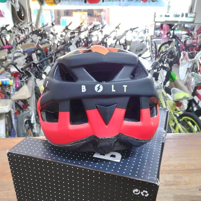 Jual HELM SEPEDA BICYCLE HELMET. POLYGON BOLT !! | Shopee Indonesia
