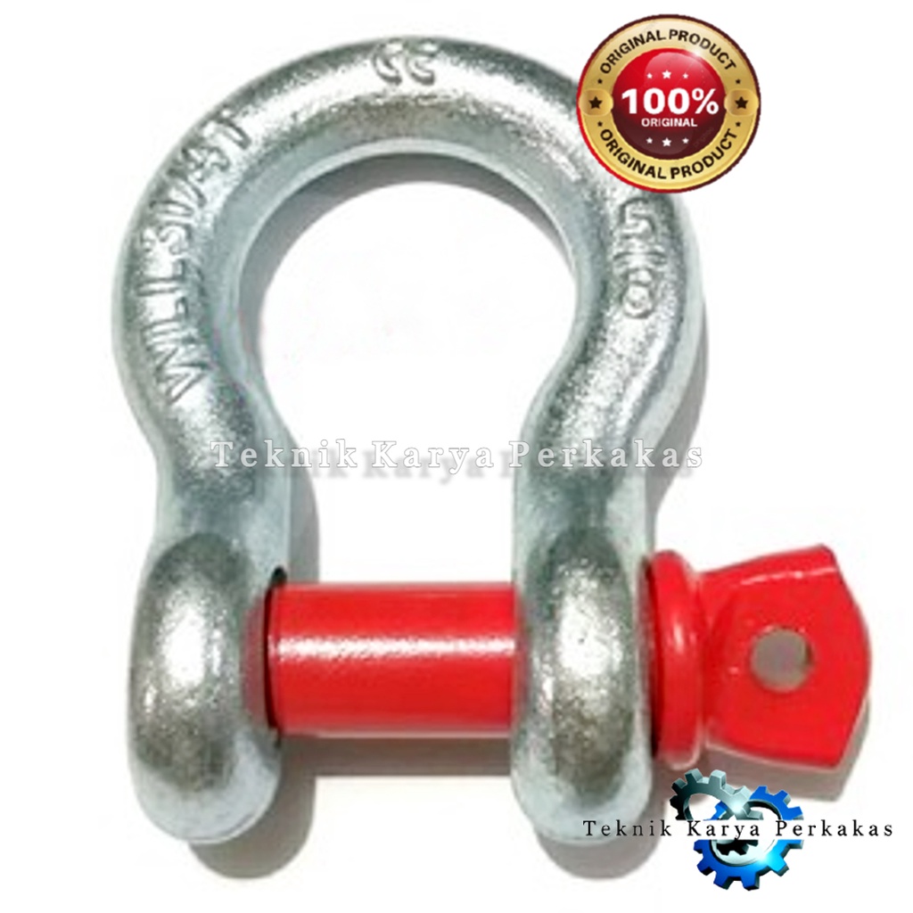 Jual Bow Shackle Omega 2 - 8 1/2 TON POWERTEC Segel Screw Pin | Shopee ...