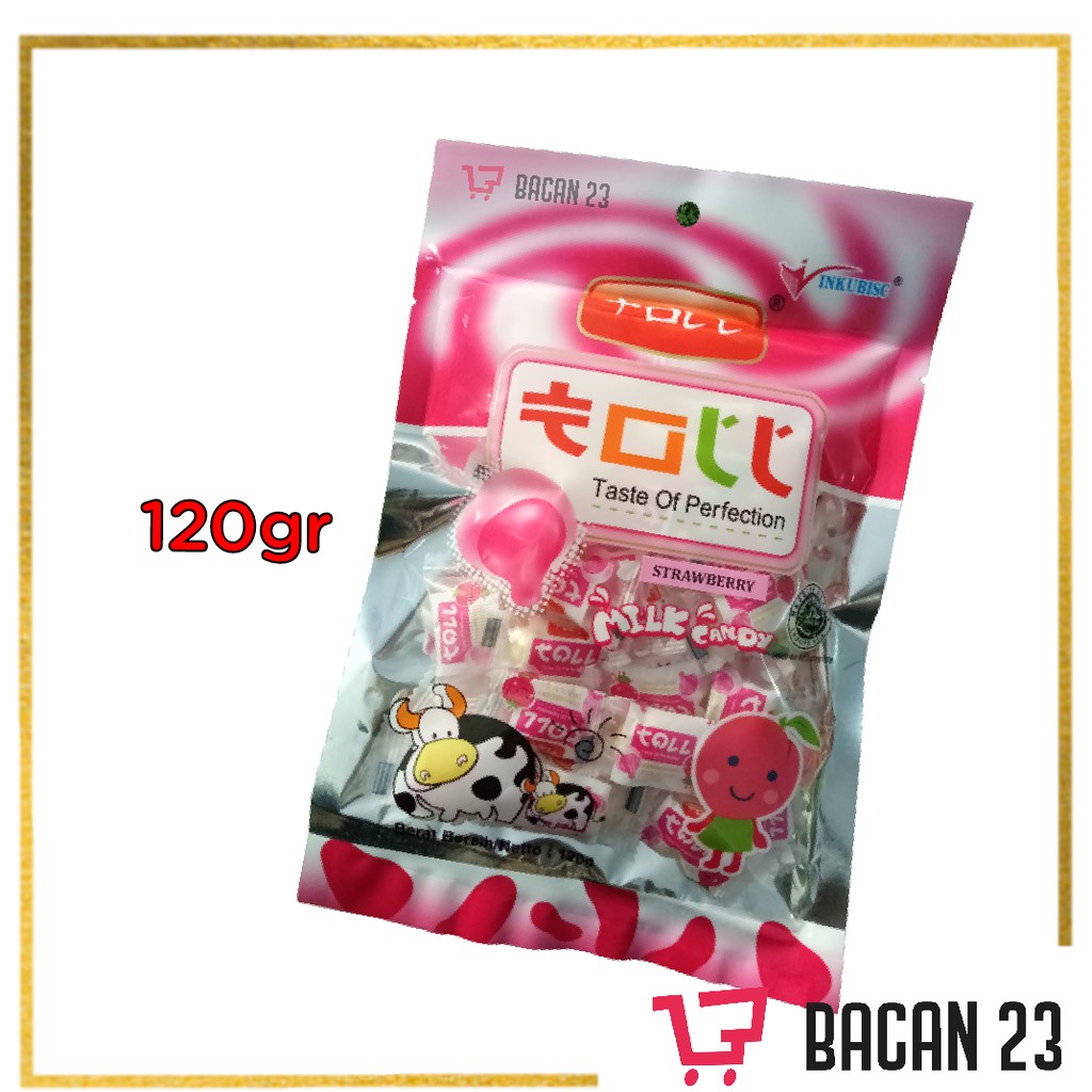 Jual Toll Milk Candy ( 120 gr ) ( Talas - Assorted - Strawberry ...