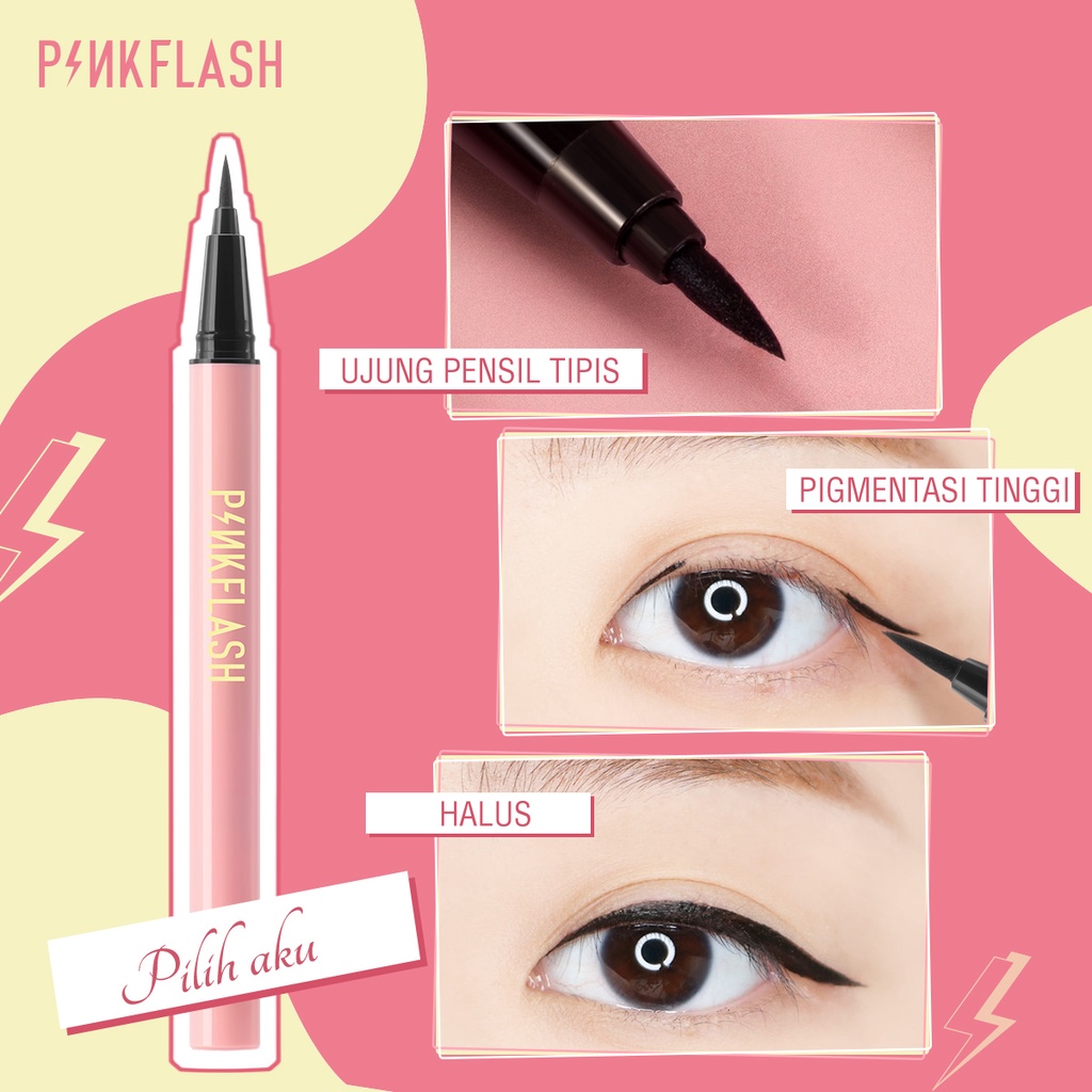 Jual [Pre-Order]PINKFLASH Eyes Makeup Set Eyeliner Eyebrow pencil ...
