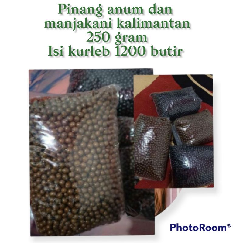 Jual Pil pinang anum dan manjakani asli kalimantan 250 gram isi kurleb ...