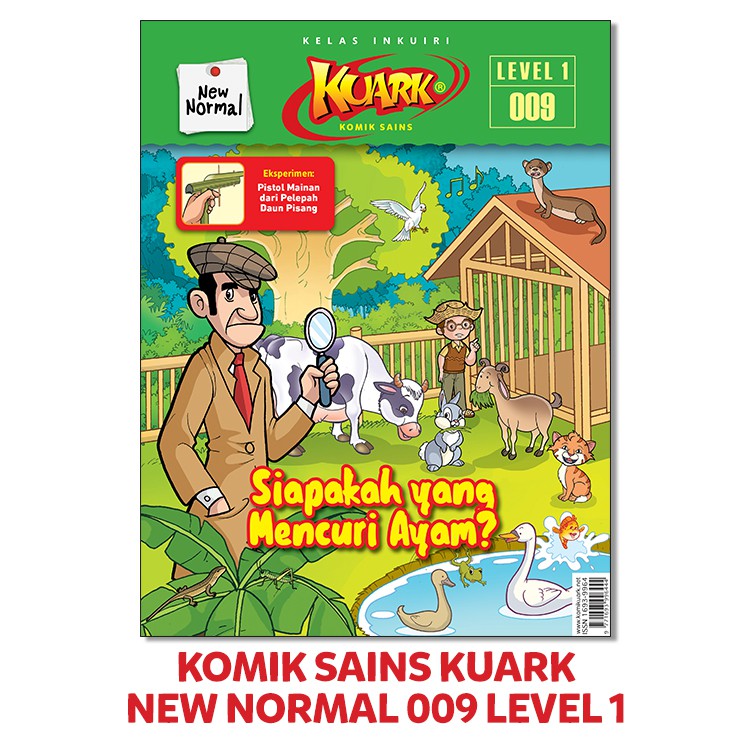 Jual KUARK Komik Sains Level I Edisi 9 Tahun XVII MATERI OSK 2021 & 2024 | Shopee Indonesia
