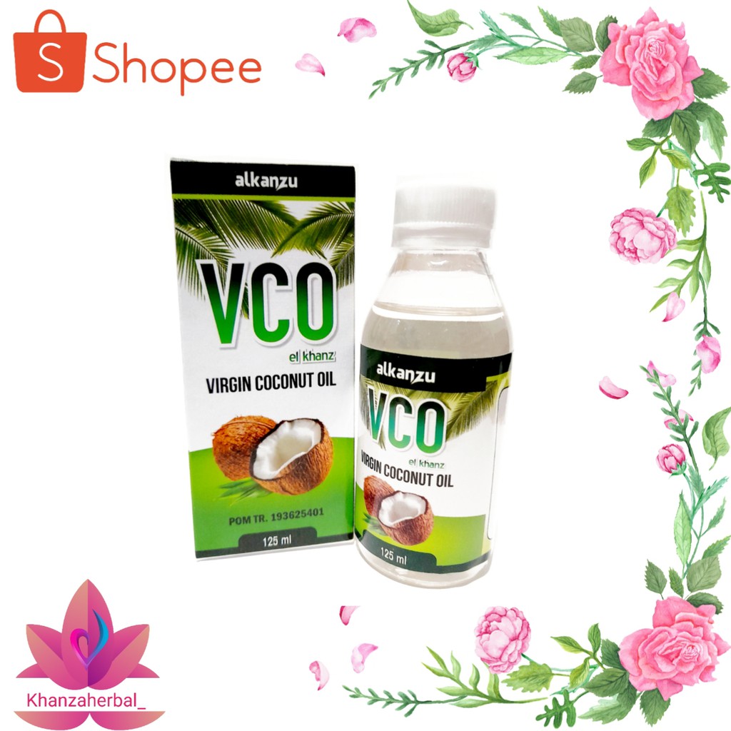 Jual VCO Alkanzu Virgin Coconut Oil 125 ml | Shopee Indonesia