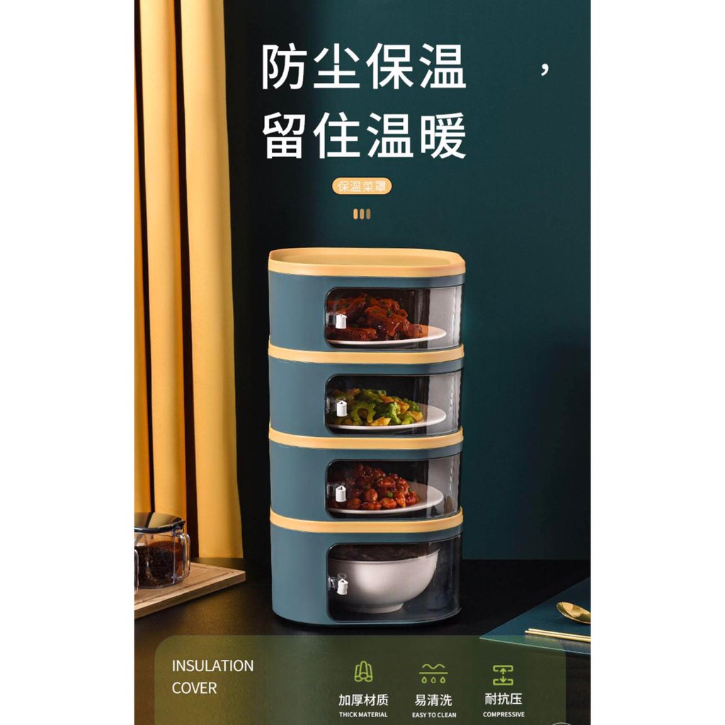 Jual RAK SUSUN KOTAK PENYIMPANAN MAKANAN TUDUNG SAJI STORAGE BOX ...