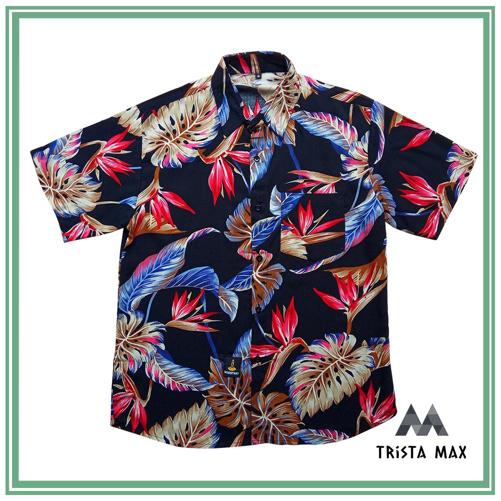 Jual Kemeja Hawaii - Kemeja Bunga Pria - Kemeja Pantai Distro - Baju ...